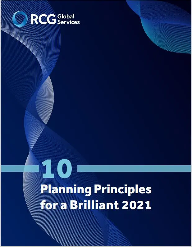 10 Planning Principles for a Brilliant 2021 - Myridius